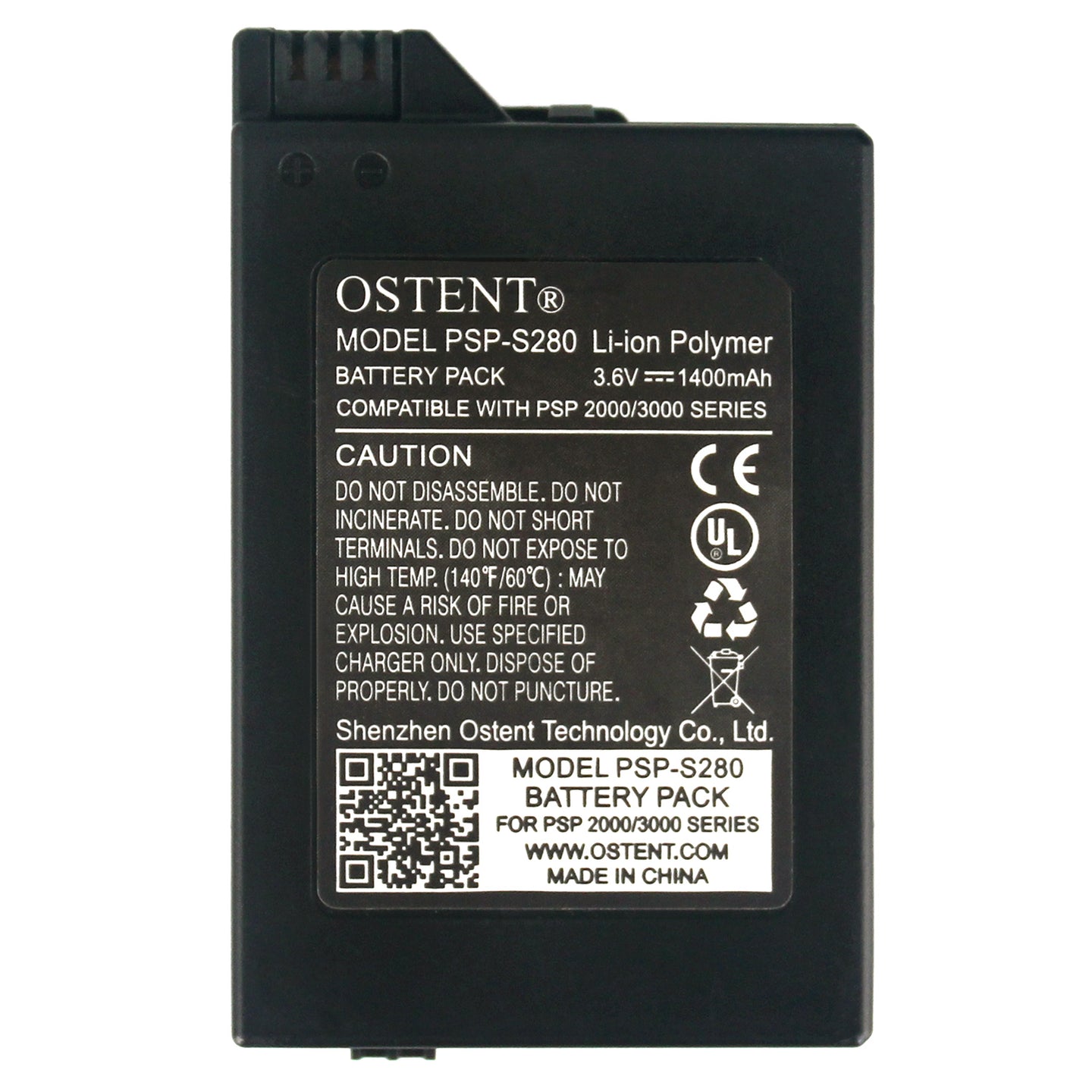 OSTENT Real 1400mAh 3.6V Lithium Ion Li-ion Polymer Rechargeable ...