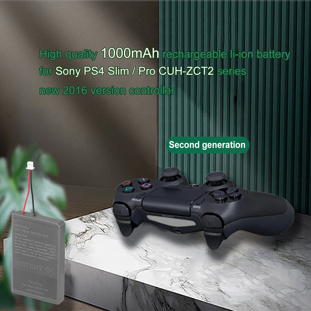 OSTENT 1000mAh 3.65V 3.7Wh Rechargeable Li-ion Battery Pack Replacemen ...